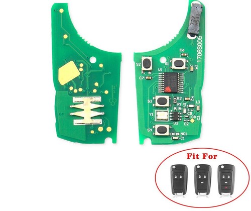 Fits Chevrolet Cruze 433MHz ID46 -PCF7941 Complete Transponder Remote ...