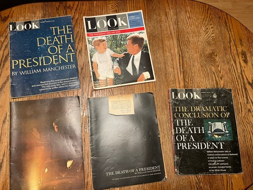 LOOK MAGAZINE JFK Bundle | 12/3/1963 JFK&Son | 1967 The Death Of A ...