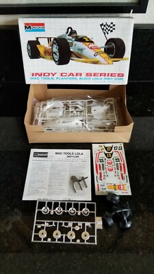 OLDER MONOGRAM INDY CAR STP MAC TOOLS PLANTERS BUICK LOLA 1/24 SCALE ...