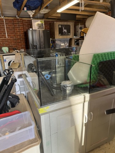 Large Fish Tank 1000L, 4 Tank In One, Plus Filter And Pump | eBay