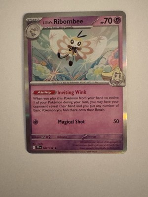 Pokemon TCG Journey Together : Lillie's Ribombee - 067/159 | eBay