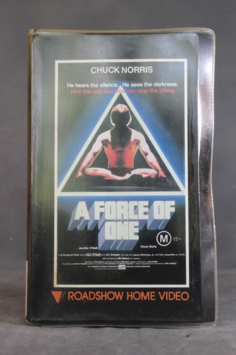 A Force of One 1979 VHS Tape PAL Action Martial Arts Chuck Norris Ron O ...