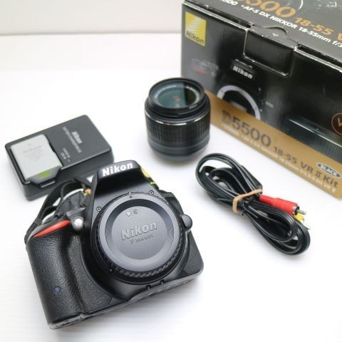 Nikon D5500 18-55mm VR II Lens Kit Black Used 4K Photos, Fast Shipping ...