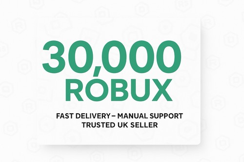30,000 Robux - Fast Delivery | Trusted UK Seller | Tax Not Included ...