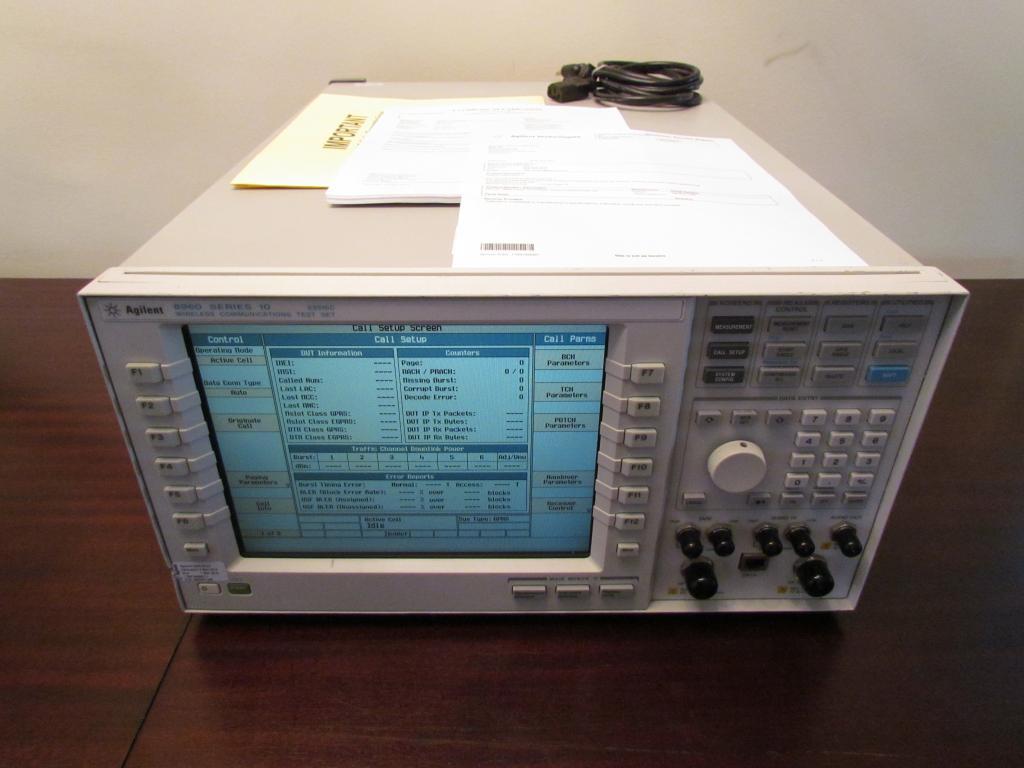 Agilent E5515C Wireless Communications Test Set w/ Options 002, 003 ...