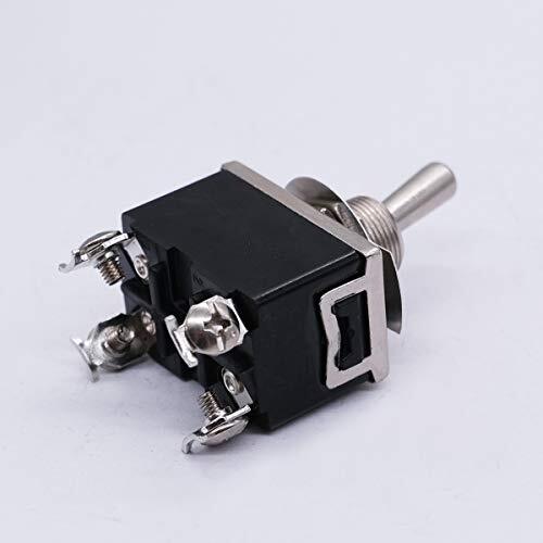 3pcs Heavy Duty Rocker Toggle Switch 16a 250v 20a 125v Dpst On/off 4 ...
