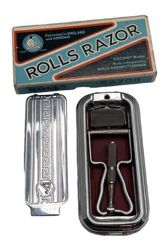 Rolls Razor Viscount- Vintage England Original Case, Accesories | eBay