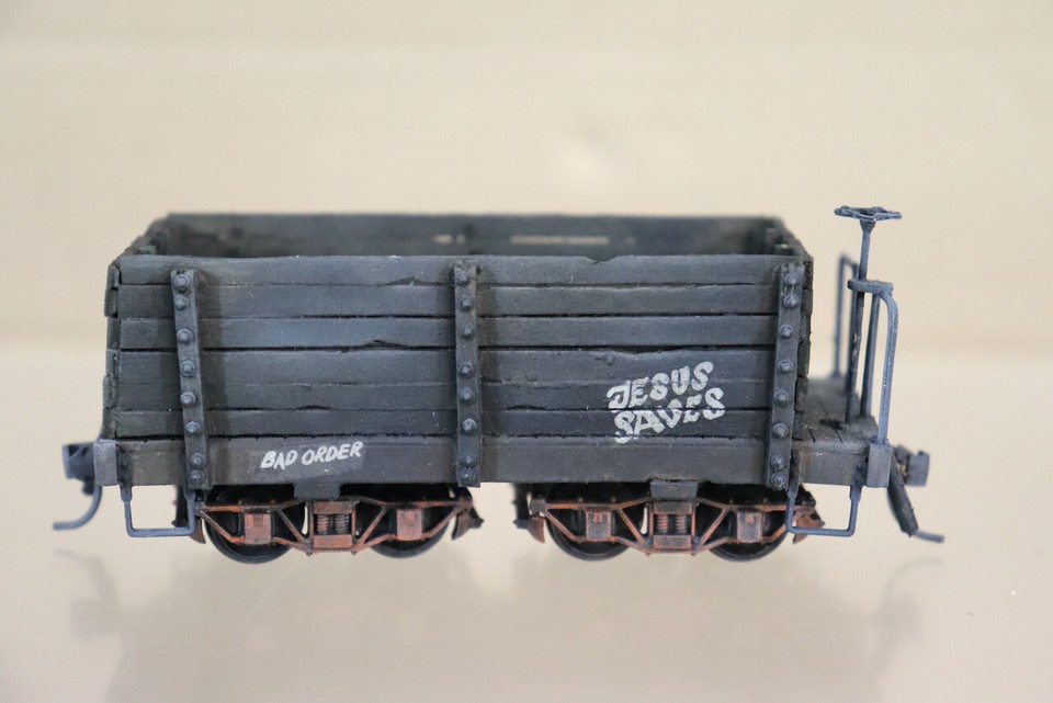 ROGER CHIVERS KIT BUILT On30 RIO GRANDE COAL & SHORT REFRIGERATOR VAN ...