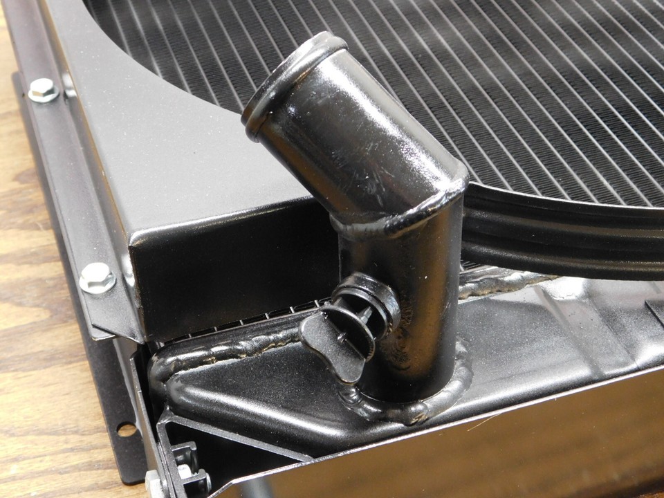 New Production Aluminum Radiator for Willys CJ2A MB M38 Ford GPW Bottom ...