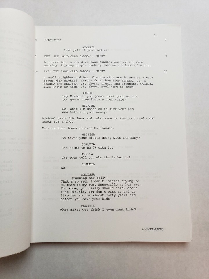 NO LOOKING BACK / Edward Burns 1997 Screenplay, LAUREN HOLLY & JON BON ...