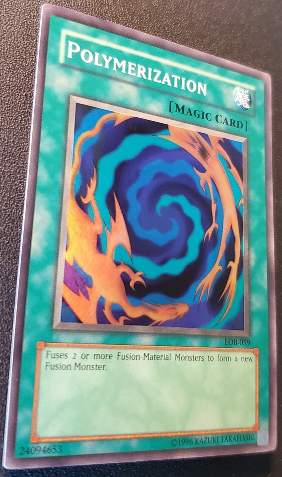 Yu-Gi-Oh! Polymerization - LOB-059 - Original Print Near Mint | eBay