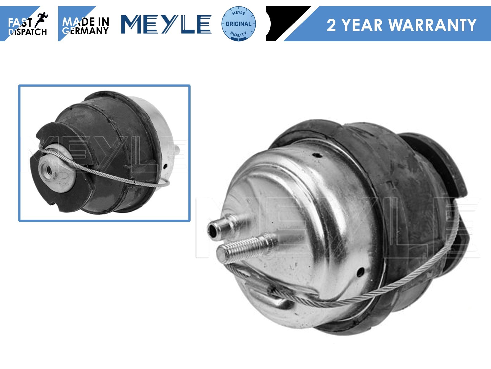 FOR VOLVO S60 S80 V70 XC70 XC90 REAR HYDRO BEARING ENGINE MOUNTING ...