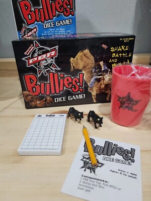 Professional Bull Rider-BULLIES Dice Game-Endless Games 2005 #420 New ...