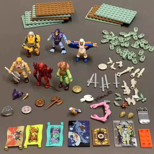 Mega Bloks Castle Grayskull GGJ67 He-Man Skeleton King 2“ Collectible ...