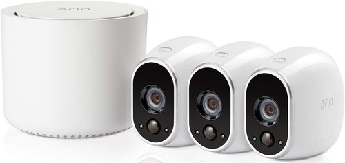 Arlo VMS3330 IP 3x Sicherheitskamera HD innen WLAN Nachtsicht weiß NEU ...