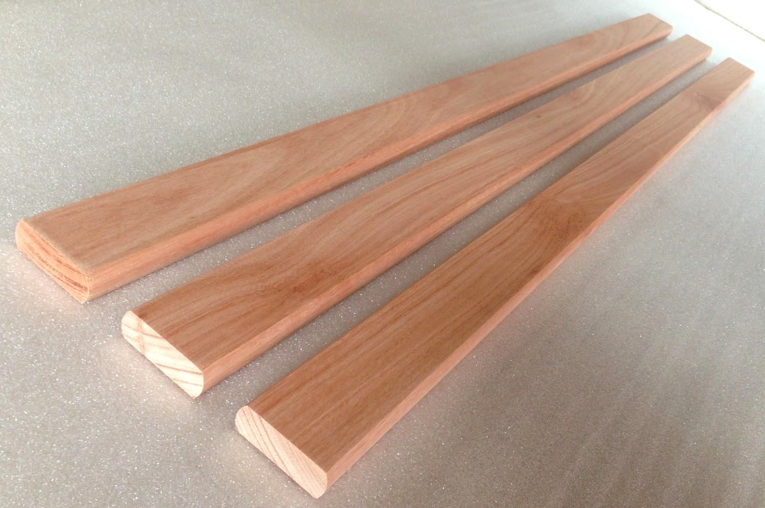 Hardwood Garden Bench Slats Red Grandis 1.22m 4 ft x 20mm Mahogany ...