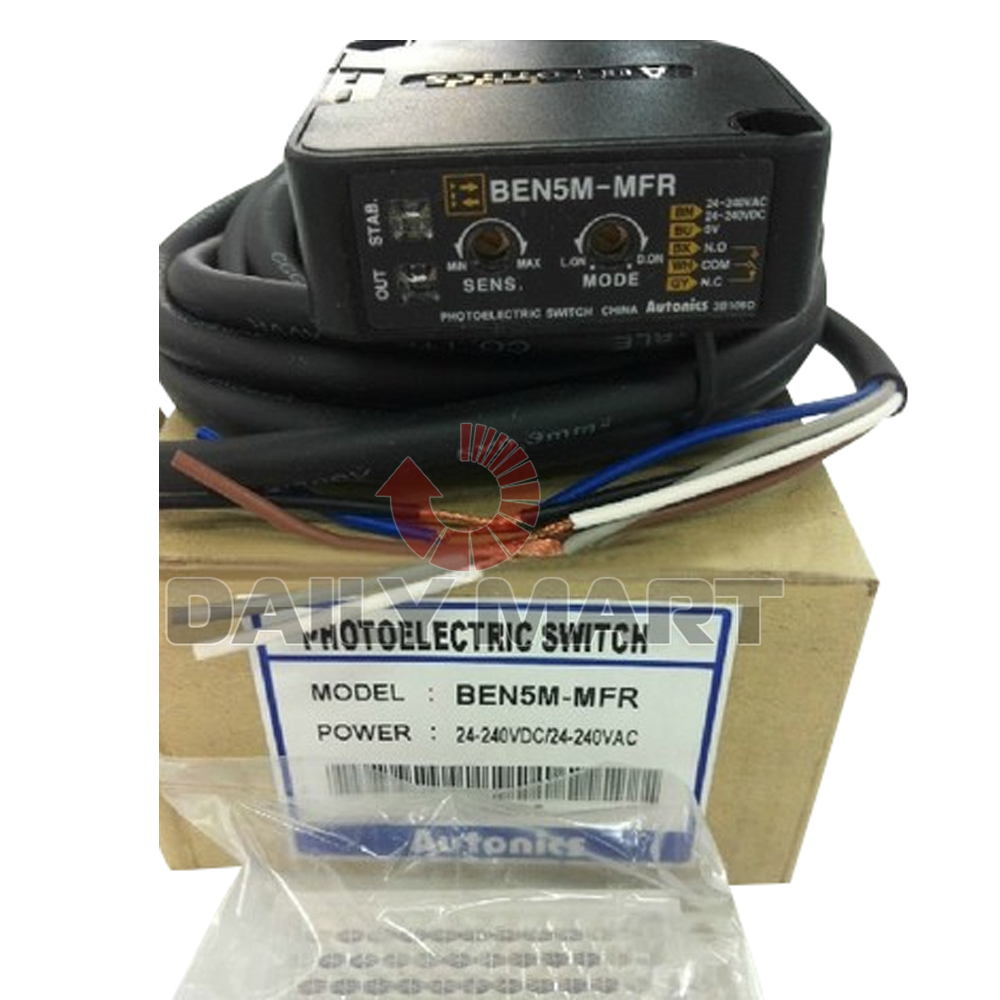 NEW Autonics BEN5M-MFR Retroreflective Photoelectric Switch Sensor, BEN ...