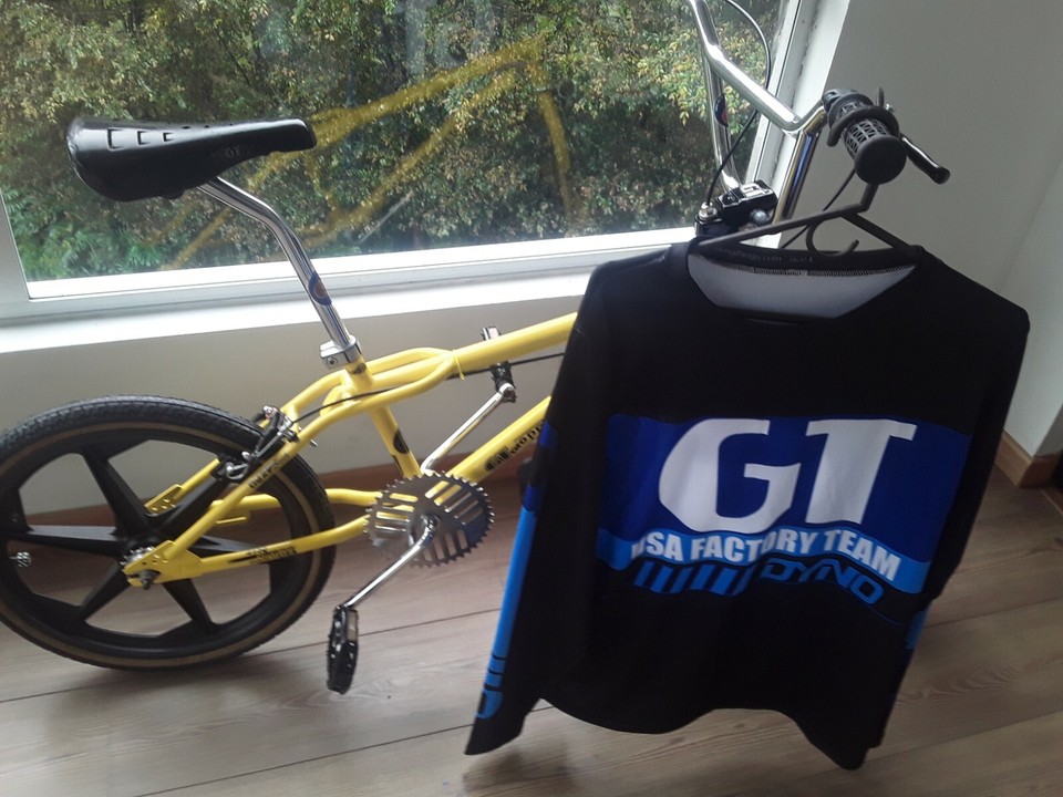 GT PRO PERFORMER 1985 Rare Survivor GT Freestyle Yellow GT Wheels Dyno ...