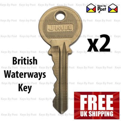 2 x BRITISH WATERWAY FACILITY KEY CRT Canal and River trust Key ...