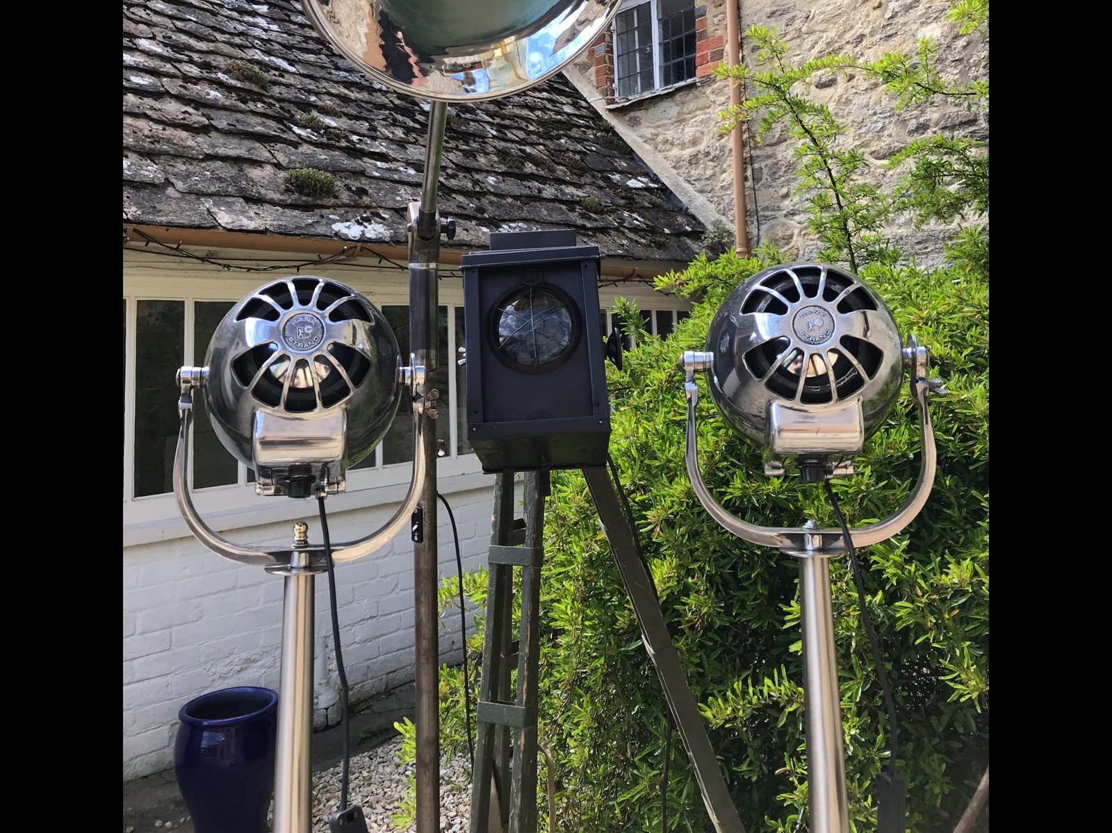 Art Deco Strand Patt 123 Theatre Lamp | eBay UK