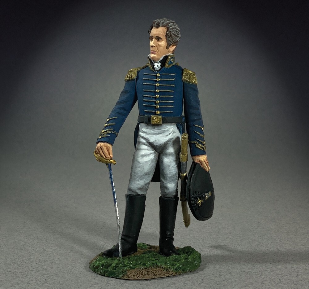 BRITAINS MUSEUM COLLECTION 10112 U.S. GENERAL ANDREW JACKSON 1813 ...