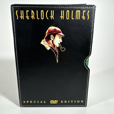 Sherlock Holmes Collection (DVD, 2006, 4-Disc Set, Leather Collection ...