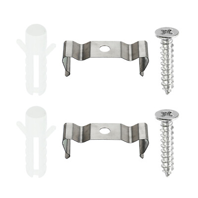 20 Set T8 Clips for LED INTEGRATED LIGHTING Fluorescent Tube Light ...