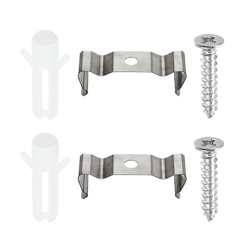 20 Set T8 Clips for LED INTEGRATED LIGHTING Fluorescent Tube Light ...