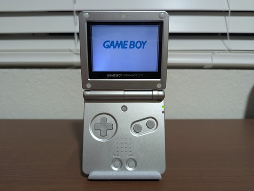 Nintendo Game Boy Advance SP Handheld System - Platinum | eBay