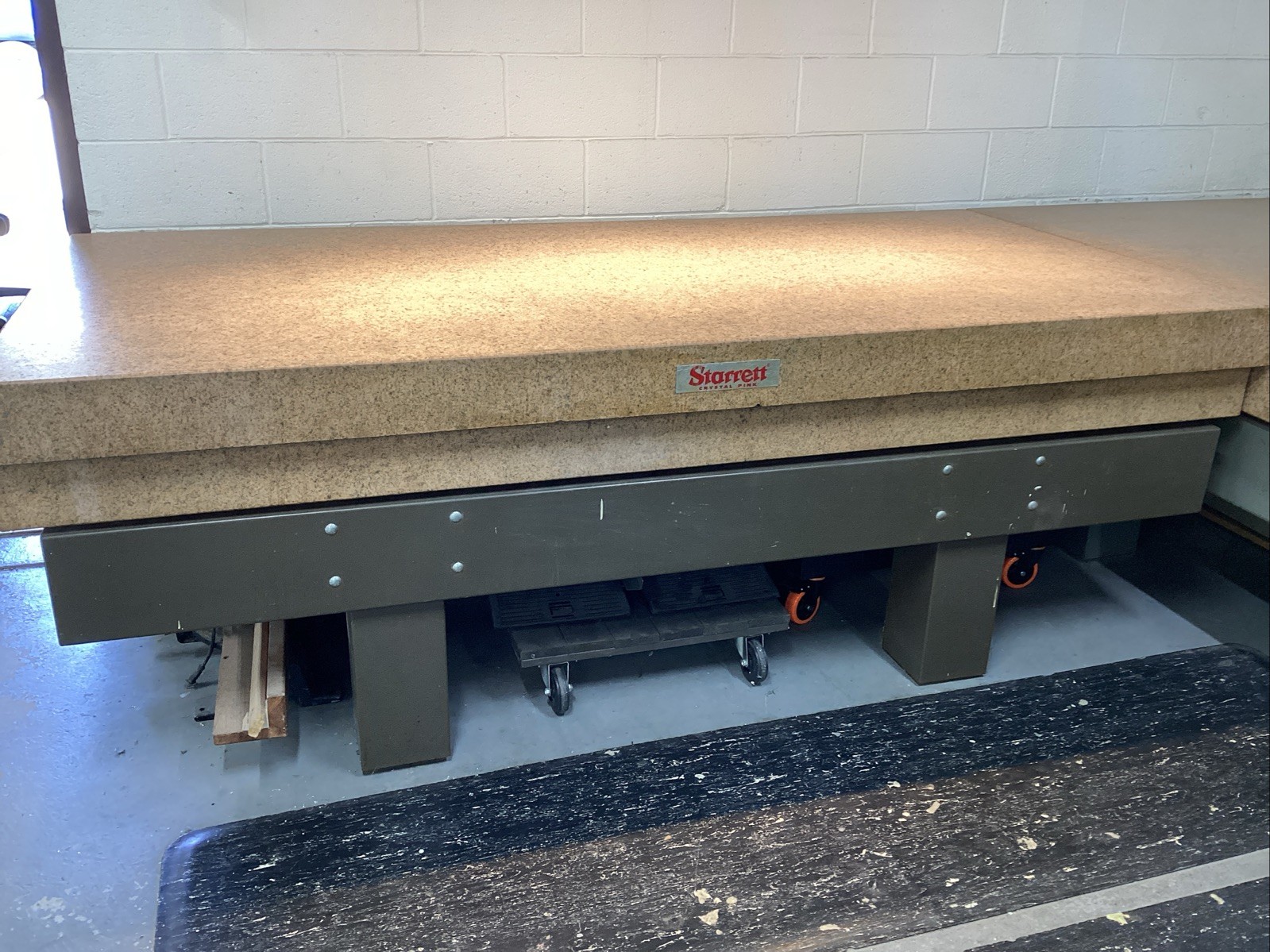 Starrett Co. 48” X 96” Granite Surface Table With Stand | eBay