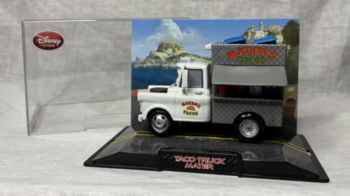 Disney Store Pixar Cars 2 Taco Truck Mater Diecast Metal 1:43 Disney ...
