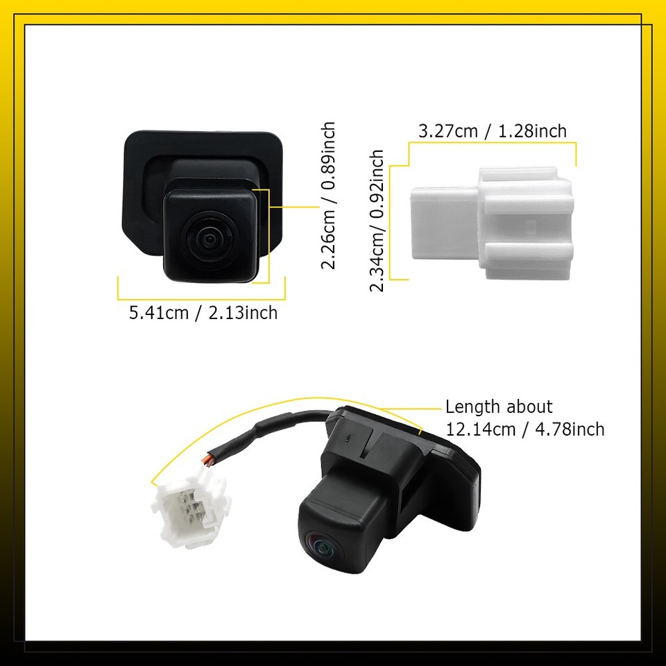 Car Rear View Back Up Parking Assist Camera For Honda Fit 2015-2019 ...