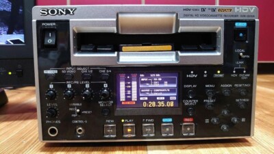 Sony HVR-1500 HDV/DVCAM 1080i, DIGITAL HD VIDEO CASSETTE RECORDER ...
