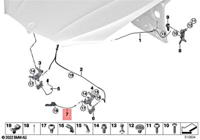 Genuine BMW X5 X6 F15 F16 F85 F86 X5 25d 25dX 28iX Catch Operator ...