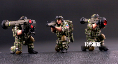 1/72 TANK 1:72 3PCS USA SOLDIERS Anti tank corps toy War | eBay