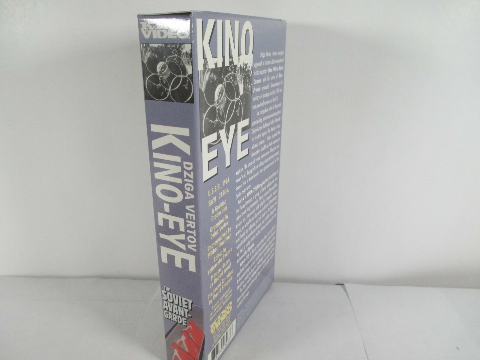 Kino Eye VHS Dziga Vertov USSR Soviet Avant Garde HTF RARE Unique ...