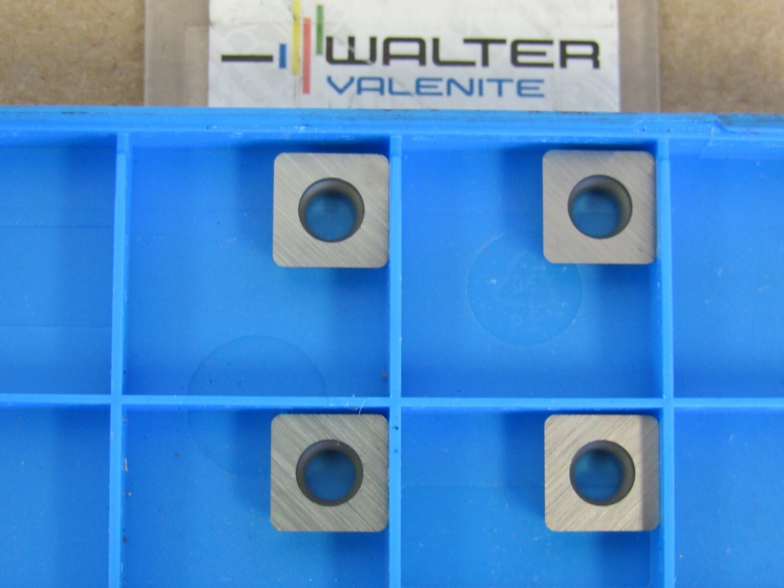 4 PCS WALTER VALENITE CARBIDE INSERT SPMW 070308 SPMW 2.522 GRADE UK20 ...