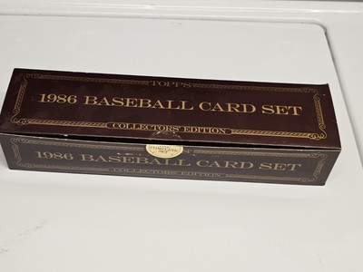 1986 Topps Tiffany Complete Set And Traded Set Nrmt/mt | eBay