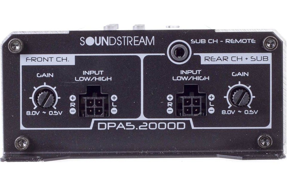 Soundstream DPA5.2000D 5-Channel Compact Amplifier Electronic Digital ...