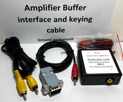 Zastone ZT-7500 Wolf Amplifier Relay Keying Cable with RBI-1A buffer ...