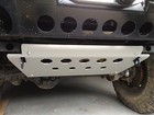 Land Rover Defender 90 110 Aluminum Steering Guard Skid Plate &Mounting ...