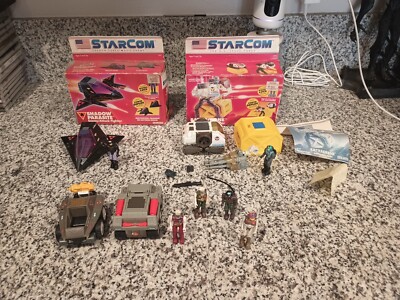 StarCom Shadow Parasite Enemy Attack Fighter/ Battlecrane Lot And ...