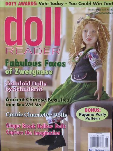 Doll Reader Mag. May 2006 Swergnase Celluloid Ginger Brook Hollow ...