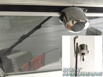 SSteel Windscreen Windshield Wiper Motor Kit Set Marine Boat Tractor ...