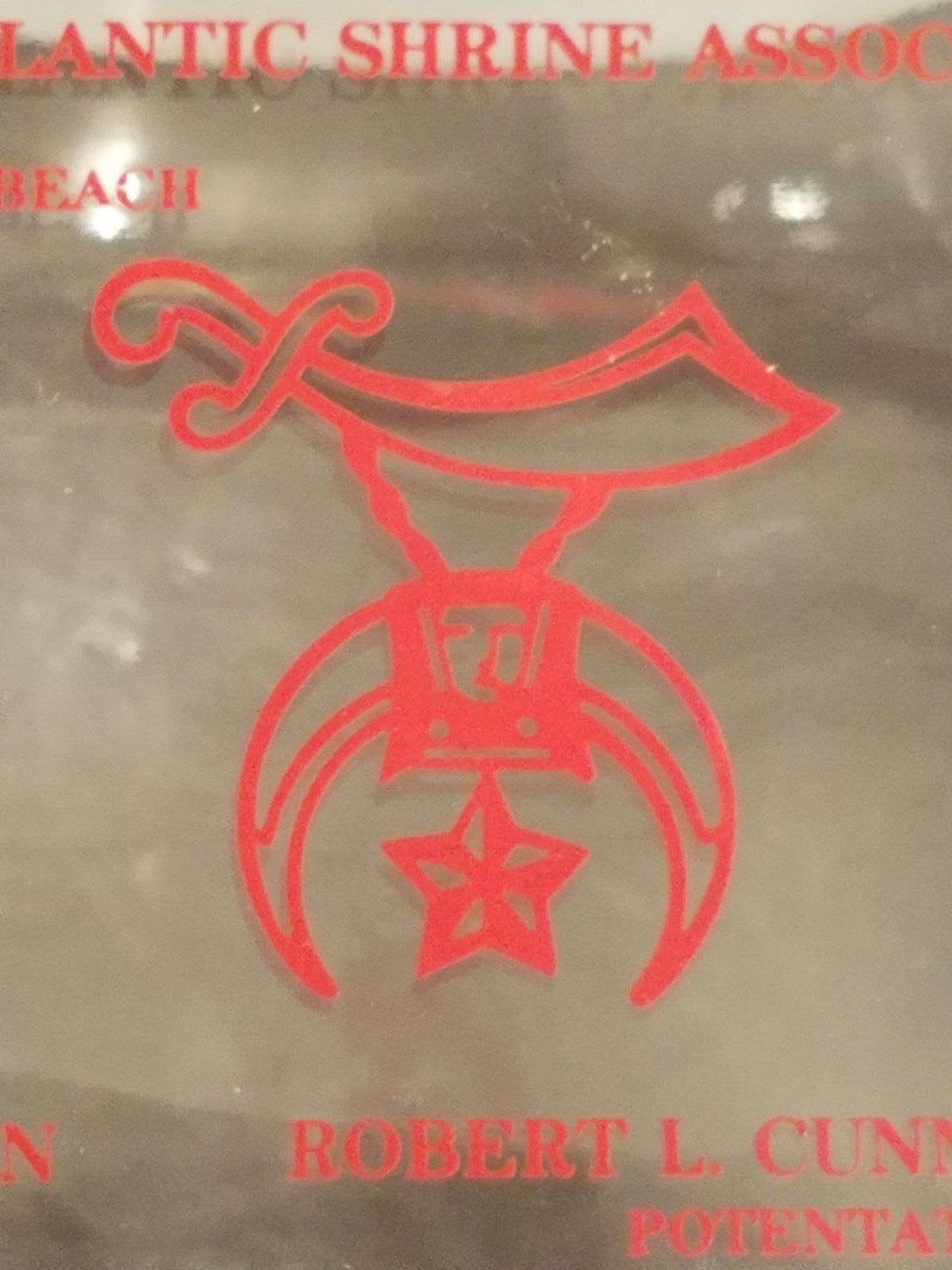 1987 Mid-Atlantic Shrine Association Ali Ghan Temple Glass Candy Jar | eBay