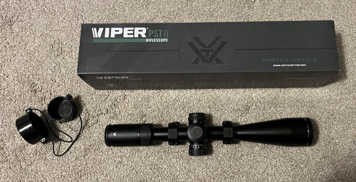 Vortex Optics Viper PST Gen II 5-25x50 FFP EBR-2C MRAD Scope w rings | eBay