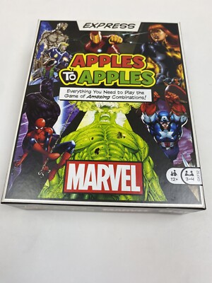 Apples To Apples Express Card Game Marvel Version 12+ - New | eBay