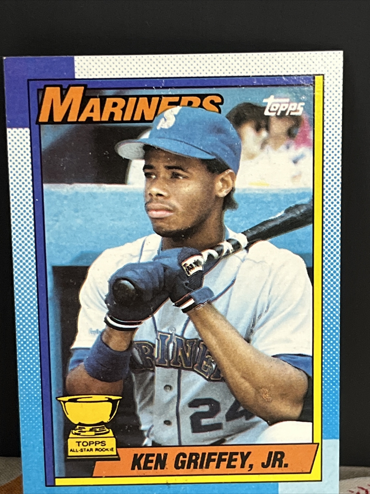 💎1990 Topps Ken Griffey Jr. #336 - HOF Mariners - All Star Rookie Cup 💎 ...