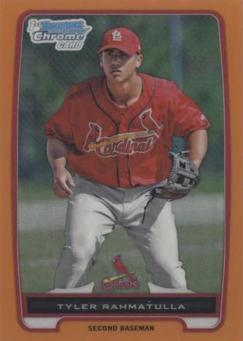 2012 Bowman Chrome - Prospects Tyler Rahmatulla #BCP159 Orange ...