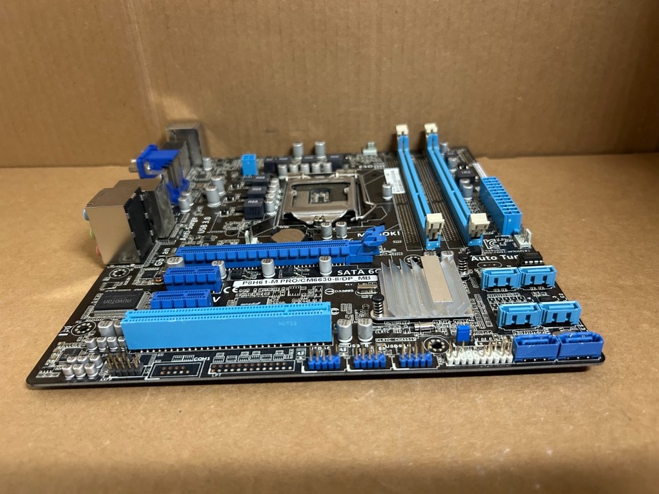ASUS P8H61-M PRO, LGA 1155, Intel (P8H61-M PRO B3) Motherboard ...